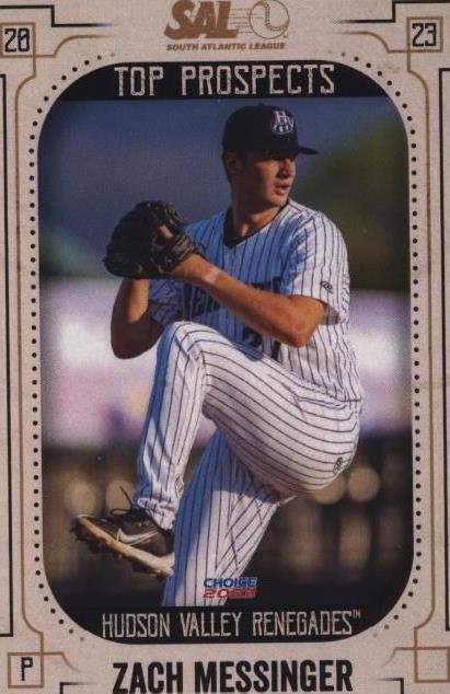 2023 Choice South Atlantic League Top Prospects - Zach Messinger #22 ...