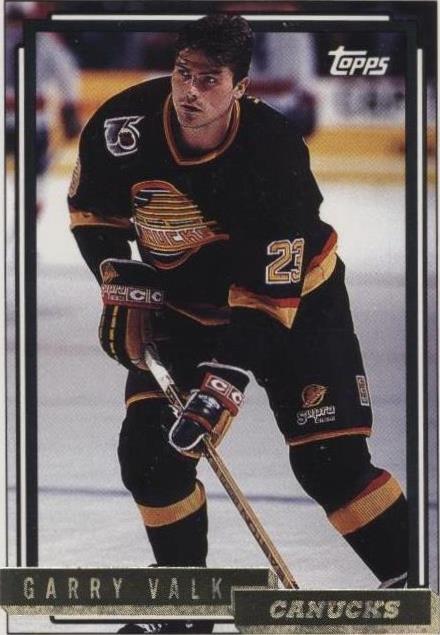 1992-93 Topps - Gold #383 Garry Valk for sale online | eBay