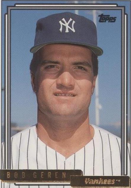 1992 Topps - Gold #341 Bob Geren for sale online | eBay