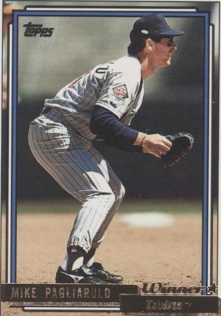 1992 Topps - Mike Pagliarulo #721 Gold Winner for sale online | eBay