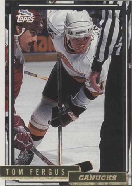 1992-93 Topps - Gold #311 Tom Fergus for sale online | eBay