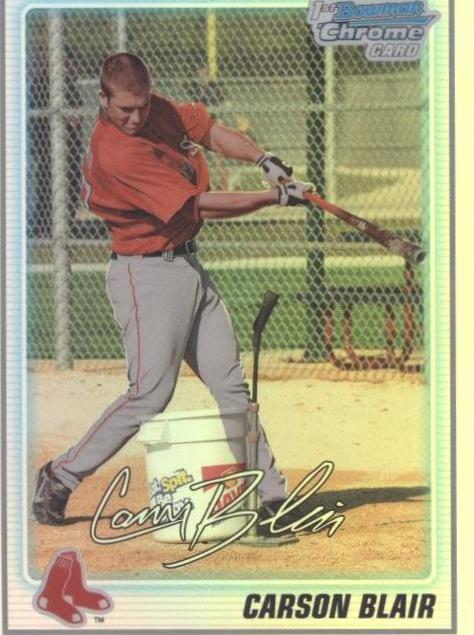 2010 Bowman Chrome - Prospects Refractor #BCP41 Carson Blair /777 (RC) for sale online | eBay
