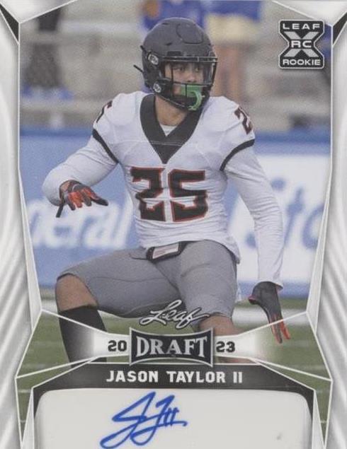 2023 Leaf Draft - Autographs Jason Taylor II #BA-JJ2 (AU, RC) for sale ...