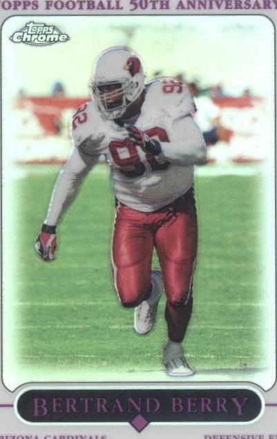 2005 Topps Chrome - Bertrand Berry #44 Refractor for sale online | eBay