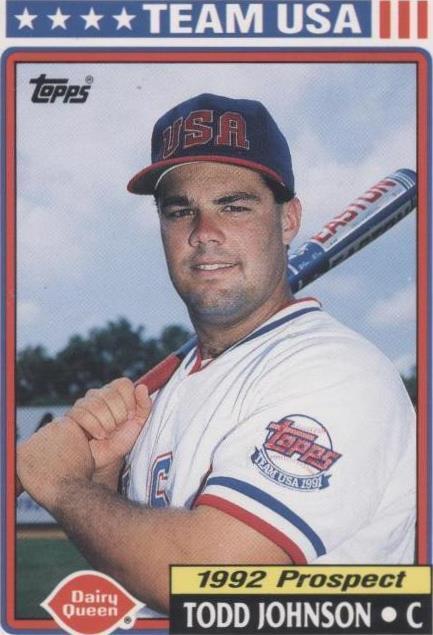 1992 Topps Dairy Queen Team USA - Tommy Johnston #24 (RC) for sale online | eBay