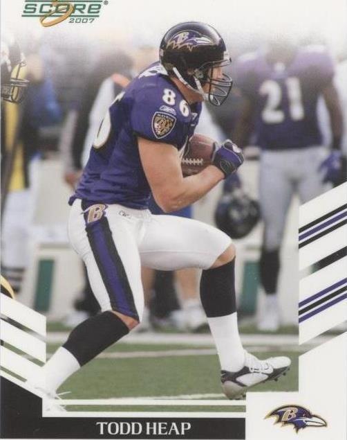 2007 Score - Glossy #180 Todd Heap for sale online | eBay