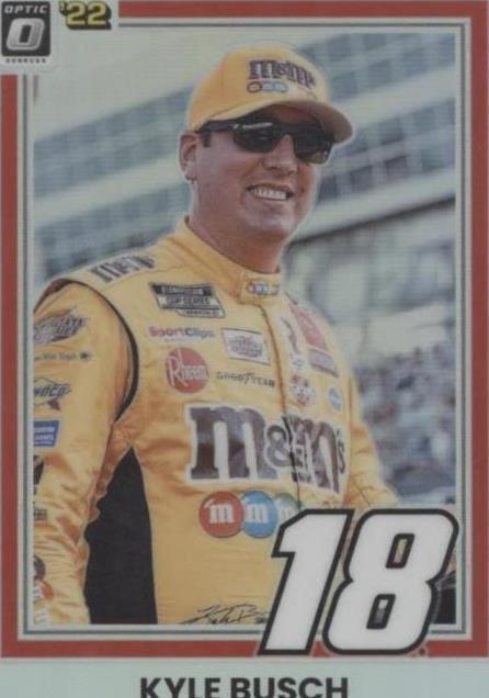 2022 Panini Donruss NASCAR - Optic Retro 1981 Kyle Busch #69 Holo Prizm for sale online | eBay