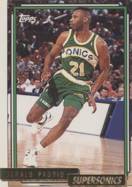1992-93 Topps - Gerald Paddio #243 Gold for sale online | eBay