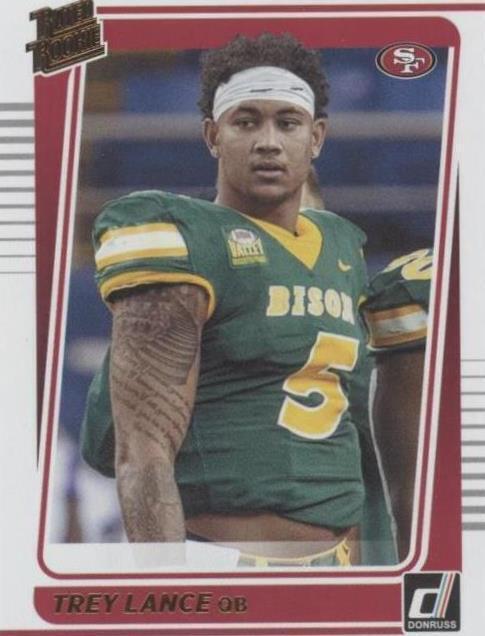 2021 Panini Donruss - Rated Rookie Trey Lance #254 Portrait (RC) for ...