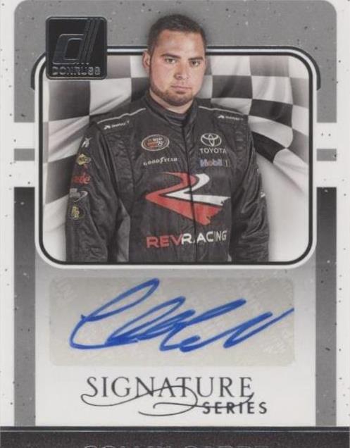 2017 Panini Donruss NASCAR - Signature Series Collin Cabre #SS-CA (AU ...