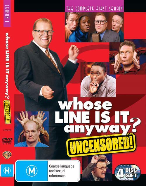 Whose Line Is It Anyway? : Season 1 (Box Set, DVD, 1998) for sale ...