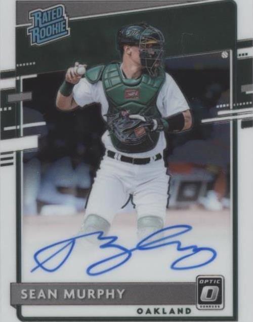 2020 Panini Donruss Optic - Rated Rookie Signatures #RRS-SM Sean Murphy ...
