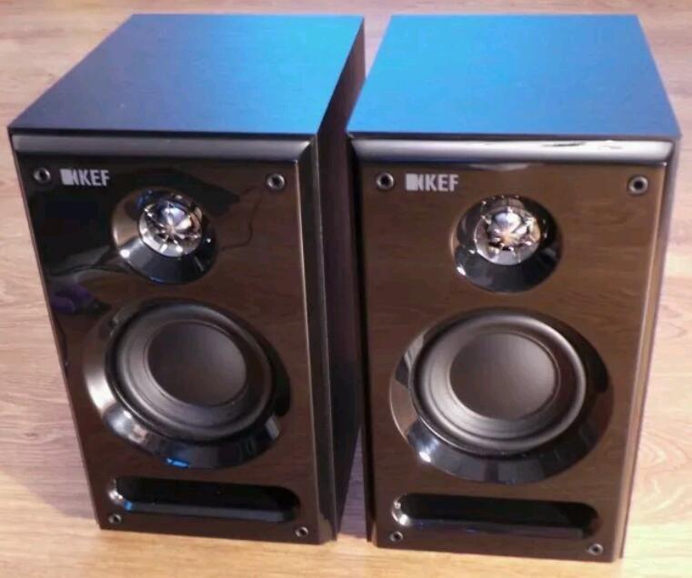 KEF C1 (SP3651) Stereo HiFi Black Ash Book Shelf Speakers. | in ...