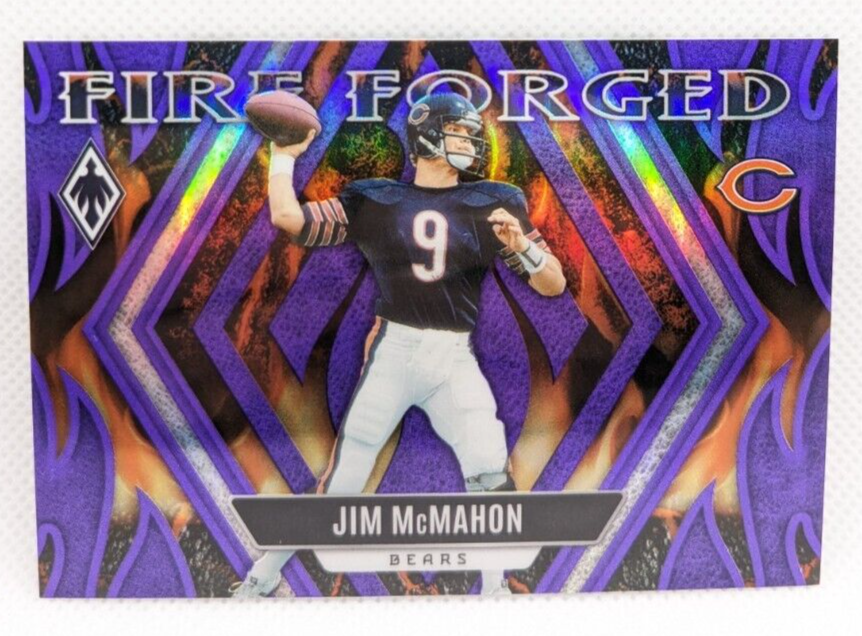 2023 Panini Phoenix - Fire Forged Purple #FF-9 Jim McMahon /125 for ...