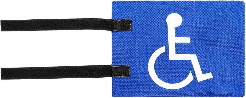Handicap Flags Disable Golf Cart Flag with Straps,