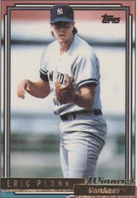 1992 Topps - Eric Plunk #672 Gold Winner for sale online | eBay