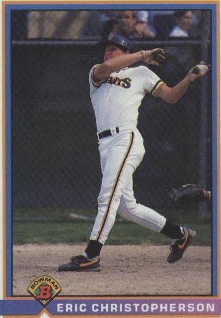 1991 Bowman - #635 Eric Christopherson (RC) for sale online | eBay