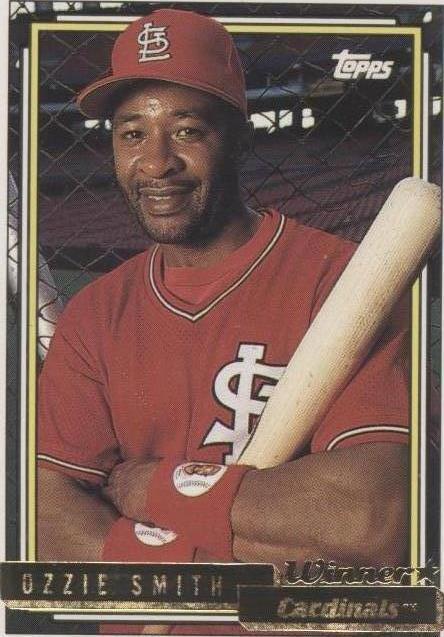 1992 Topps - Ozzie Smith #760 Gold Winner for sale online | eBay