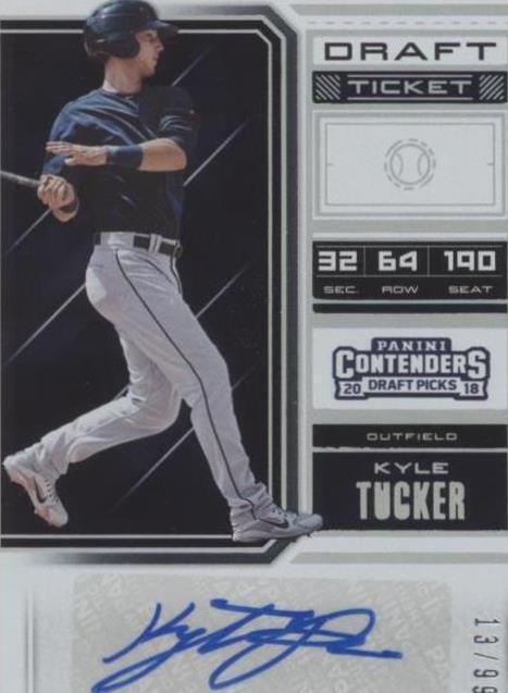 2018 Panini Contenders Draft Picks - Prospect Ticket Autographs Kyle ...