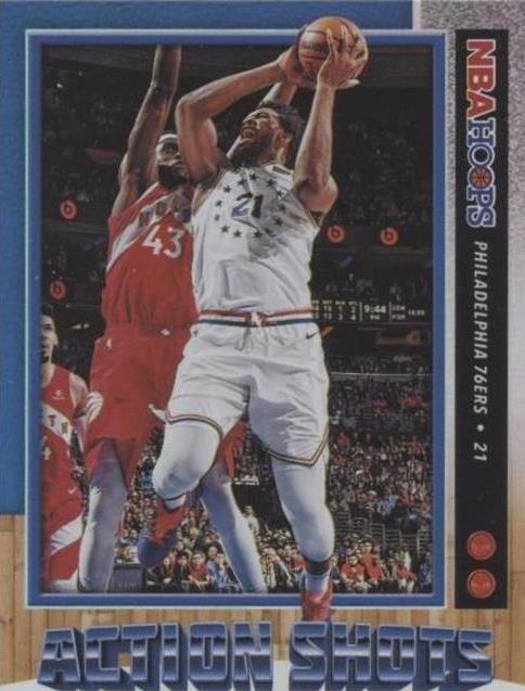 2019-20 Panini NBA Hoops - Action Shots Joel Embiid #13 for sale online ...