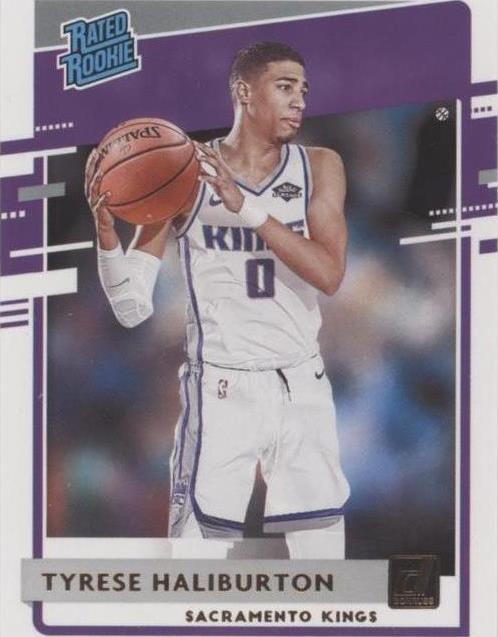 2020-21 Panini Donruss - Rated Rookies #231 Tyrese Haliburton (RC) for ...
