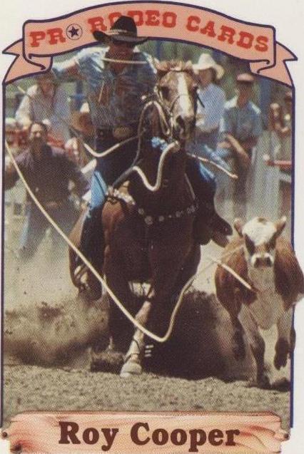 1991 Rodeo America Pro Rodeo Cards - Set a Roy Cooper #19 for sale ...