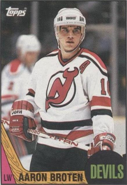 1987-88 Topps - Aaron Broten #46 for sale online | eBay