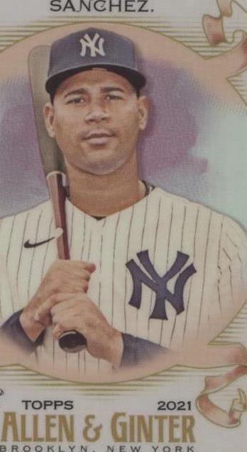 2021 Topps Allen & Ginter Chrome - Gary Sanchez #186 Refractor for sale ...
