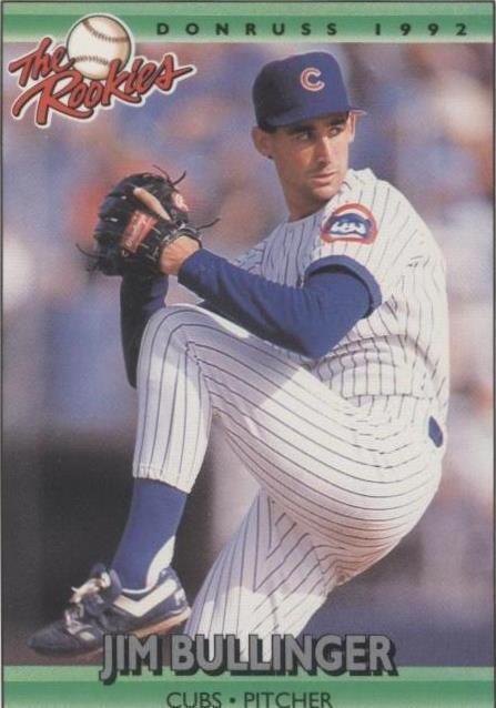1992 Donruss The Rookies - Jim Bullinger #20 (RC) for sale online | eBay