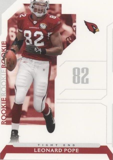 2006 Playoff NFL Playoffs - Silver Proof #92 Leonard Pope /250 (RC) for ...