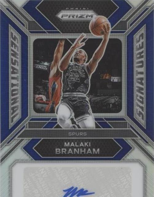 2023-24 Panini Prizm - Sensational Signatures Malaki Branham #SS-MK ...