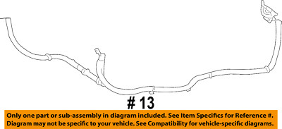 Battery Cable-vin: D Left Mopar 56000976ab