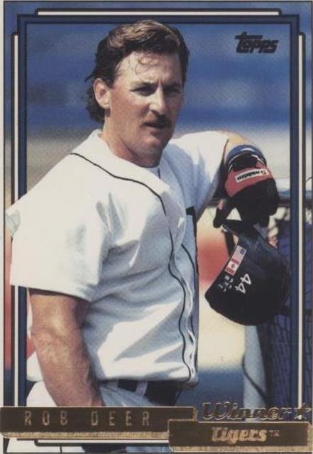 1992 Topps - Rob Deer #441 Gold Winner for sale online | eBay