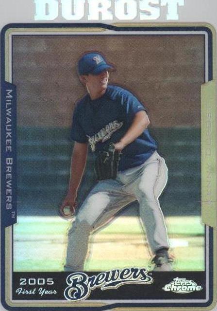 2005 Topps Chrome Update & Highlights - Kenny Durost #UH176 Refractor ...