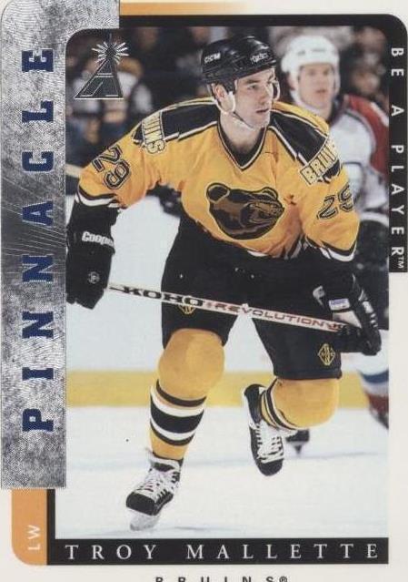 1996-97 Pinnacle Be A Player - Troy Mallette #72 for sale online | eBay