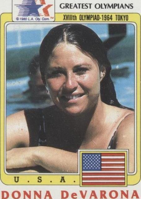 1983 History's Greatest Olympians - Donna DeVarona #71 for sale online ...