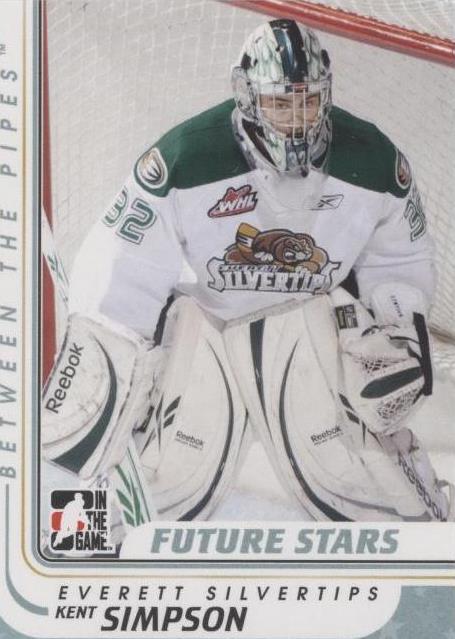 2010-11 In the Game Between the Pipes - #21 Kent Simpson (RC) for sale ...