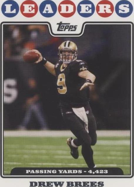 2008 Topps - #287 Drew Brees for sale online | eBay