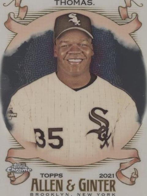 2021 Topps Allen & Ginter Chrome - Frank Thomas #127 for sale online | eBay