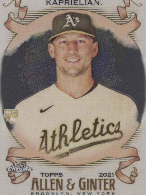 2021 Topps Allen & Ginter Chrome - James Kaprielian #257 (RC) for sale ...