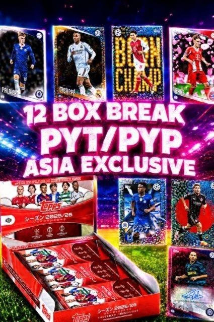 TOPPS JAPAN UCC 2026 CASE BREAK PYT/PYP - eBay Live