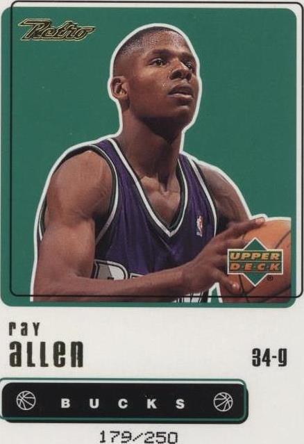 1999-00 Upper Deck Retro - Gold #34 Ray Allen /250 for sale online | eBay