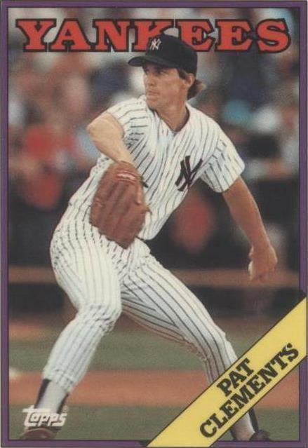 1988 Topps - Pat Clements #484 Collector's Edition (Tiffany) for sale ...