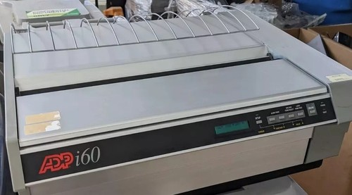 ADP i60 Forms Printer Tractor Fed Dot Matrix Multipart Forms Impact Pr ...