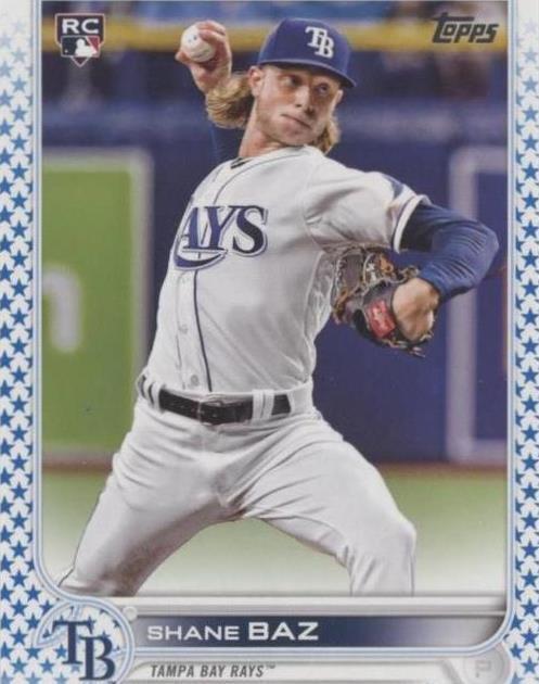 2022 Topps Series 2 - Shane Baz #421 Blue Star /299 (RC) for sale ...