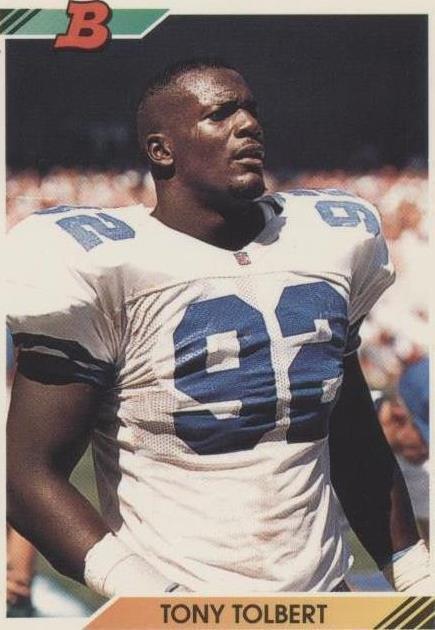 1992 Bowman - Tony Tolbert #177 for sale online | eBay