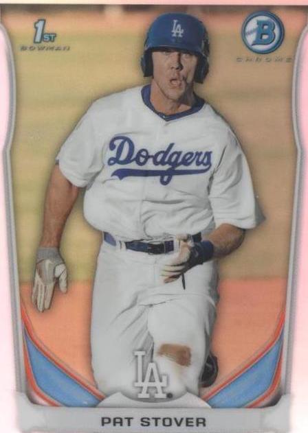 2014 Bowman - Prospects Chrome Pat Stover #BCP95 Refractor /500 (RC ...