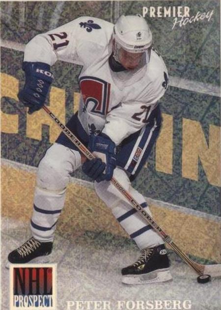 1994-95 Topps Premier - Special Effects #425 Peter Forsberg for sale ...