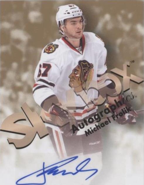 2012-13 Fleer Retro - 1999 Skybox Premium Autographics #99-MF Michael ...