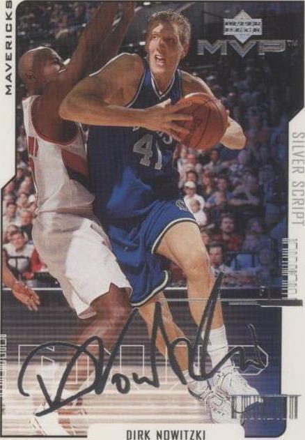 2000-01 Upper Deck MVP - Dirk Nowitzki #34 Silver Script for sale ...